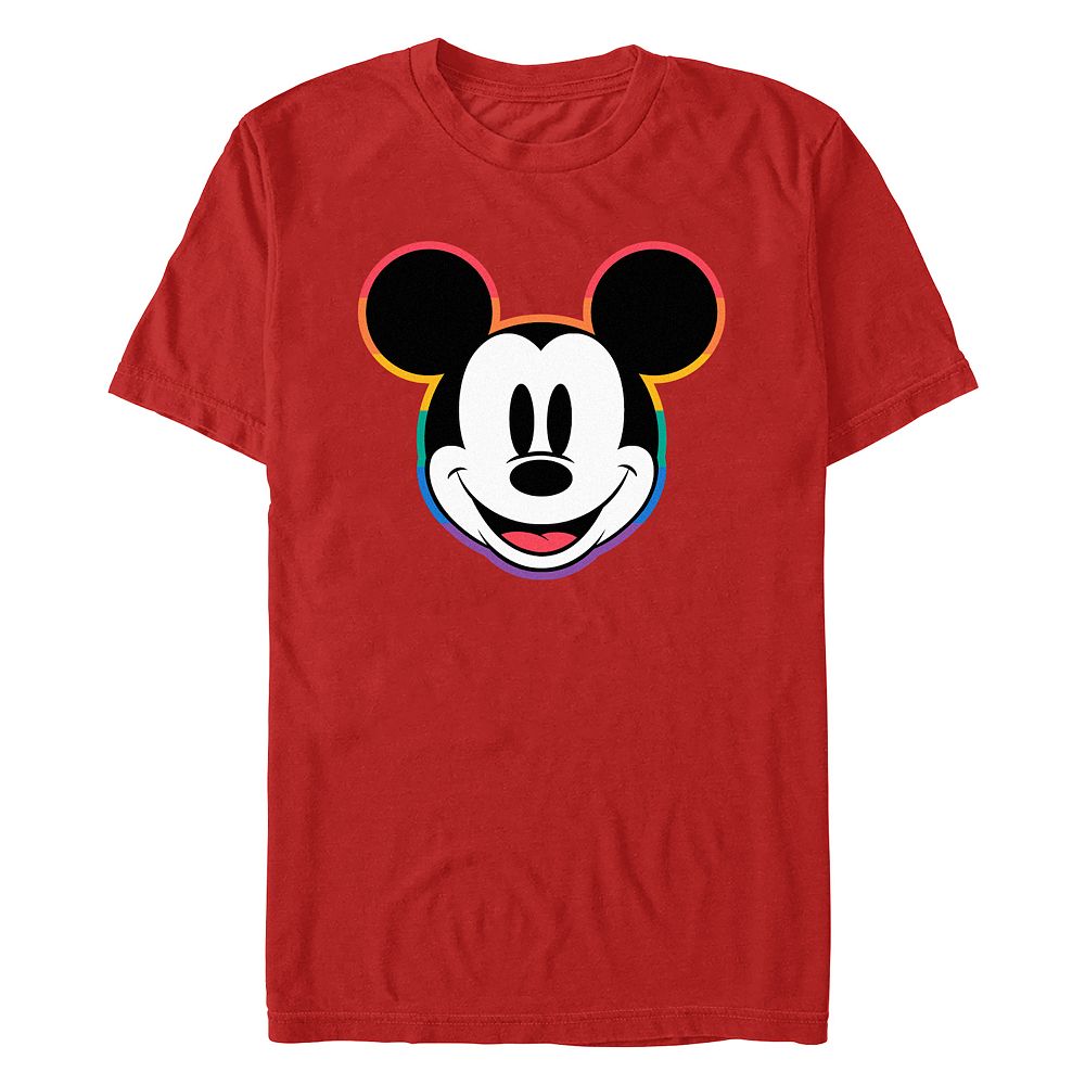 Disney's Mickey Mouse Happy Proud Mickey Men's Graphic Tee