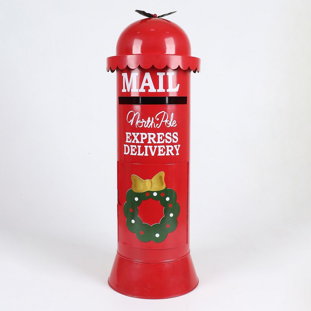 St. Nicholas Square® North Pole Express Mailbox Floor Decor