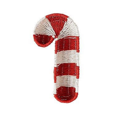 St. Nicholas Square® Candy Cane Shaped Tray Table Decor