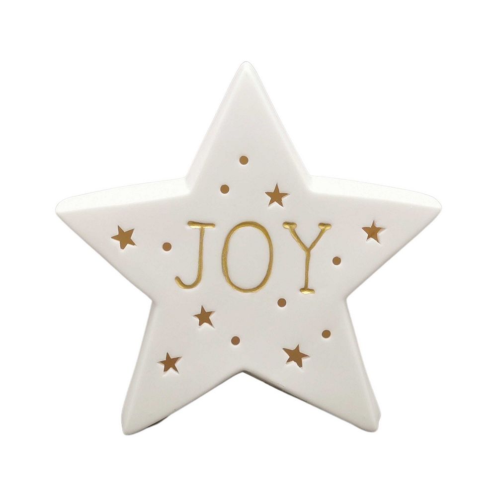 St. Nicholas Square® Ceramic LED Star Table Decor