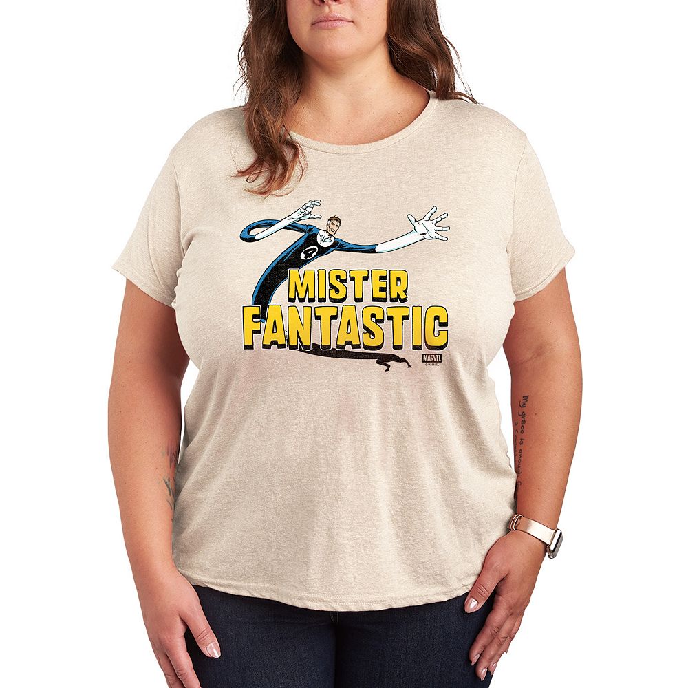 Plus Size Marvel The Fantastic Four Mister Fantastic Graphic Tee