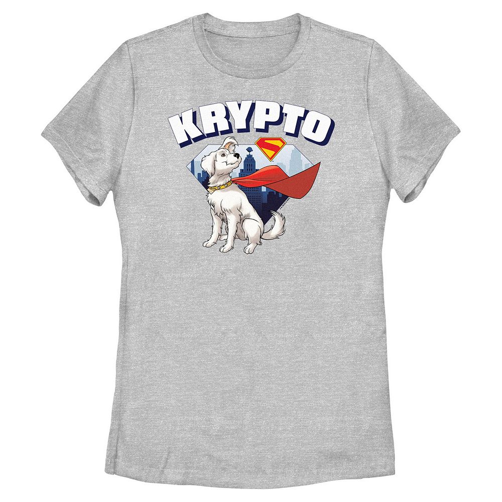 Juniors' DC Comics Superman Krypto Doggie Hero Graphic Tee
