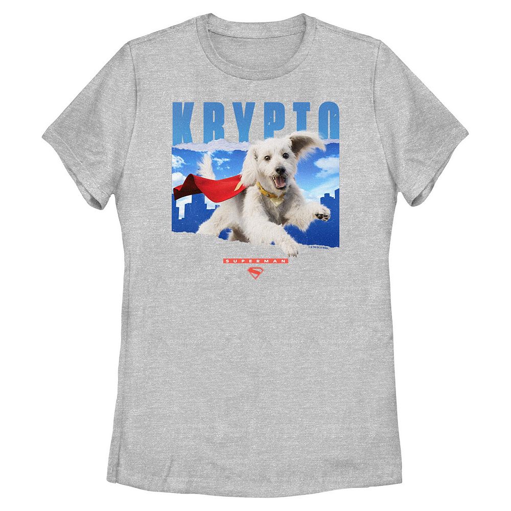 Juniors' DC Comics Superman Krypto Poster Graphic Tee