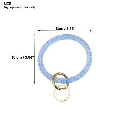 Silicone Wrist Keychain, Bangle Keyring Bracelet Keys Holder, Oversize ...