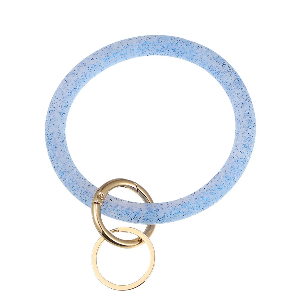 Silicone Wrist Keychain, Bangle Keyring Bracelet Keys Holder, Oversize ...