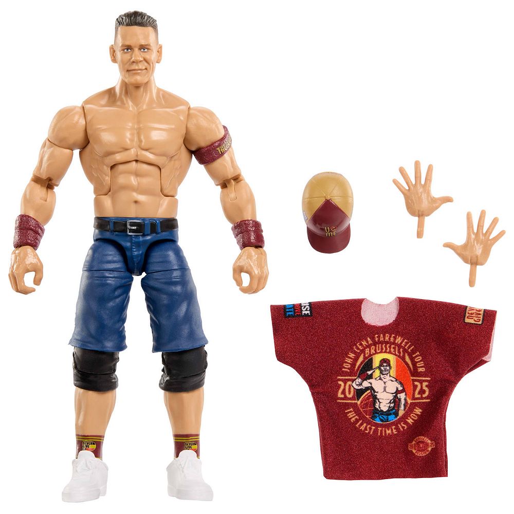Mattel WWE Elite John Cena 6-inch Action Figure with Articulation ...