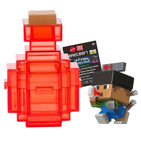 Mattel Minecraft Mini Mode Potion Brewing Action Figure