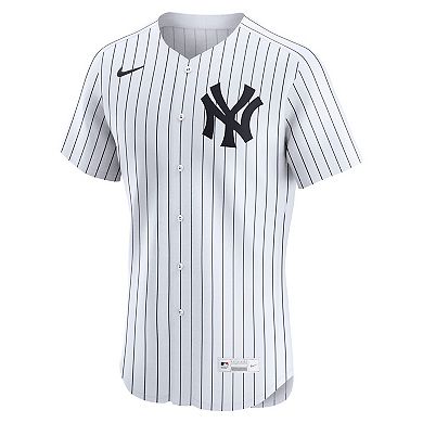 Men's Nike White New York Yankees Home Elite Jersey