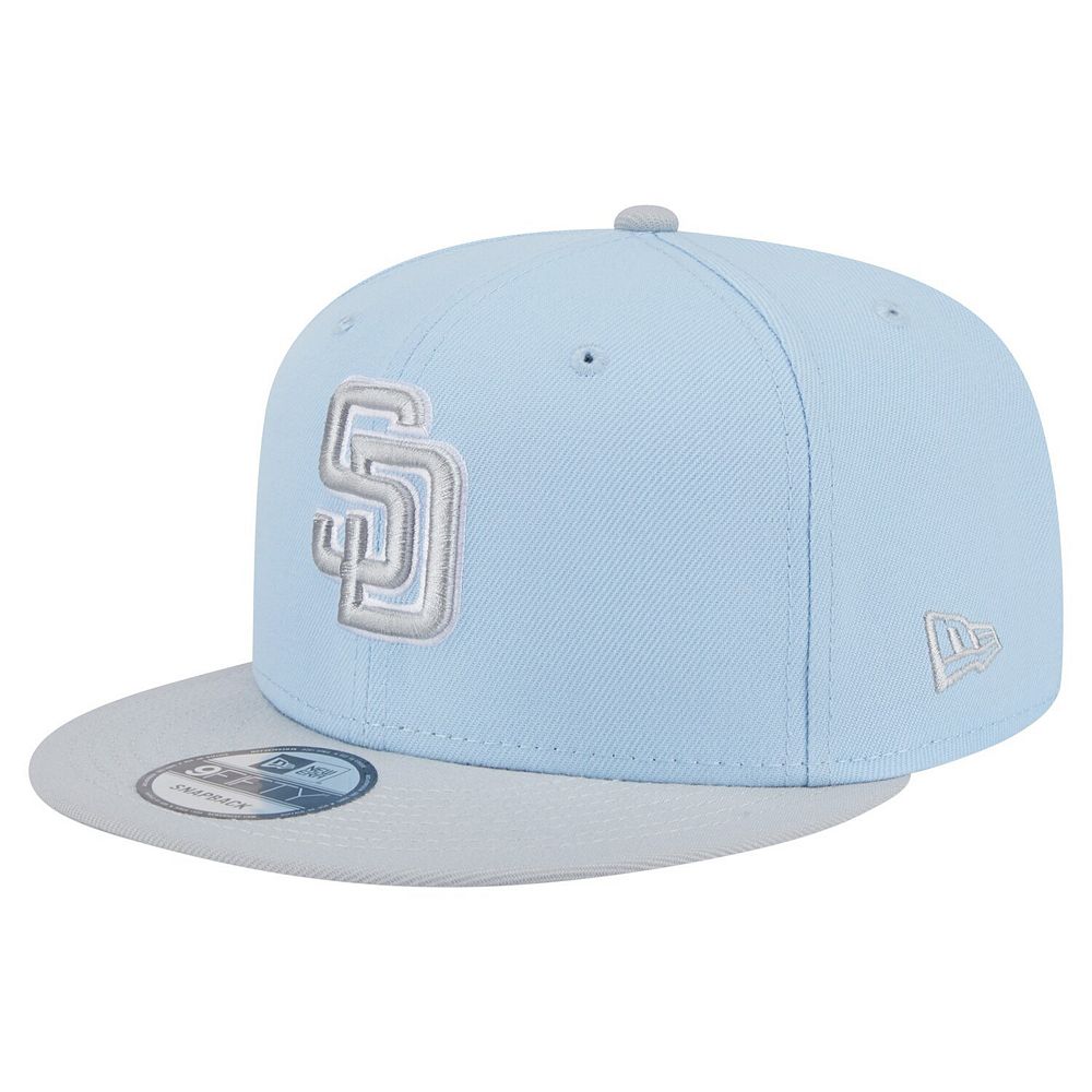 Men's New Era Light Blue/Gray San Diego Padres 2-Tone Color Pack 9FIFTY ...