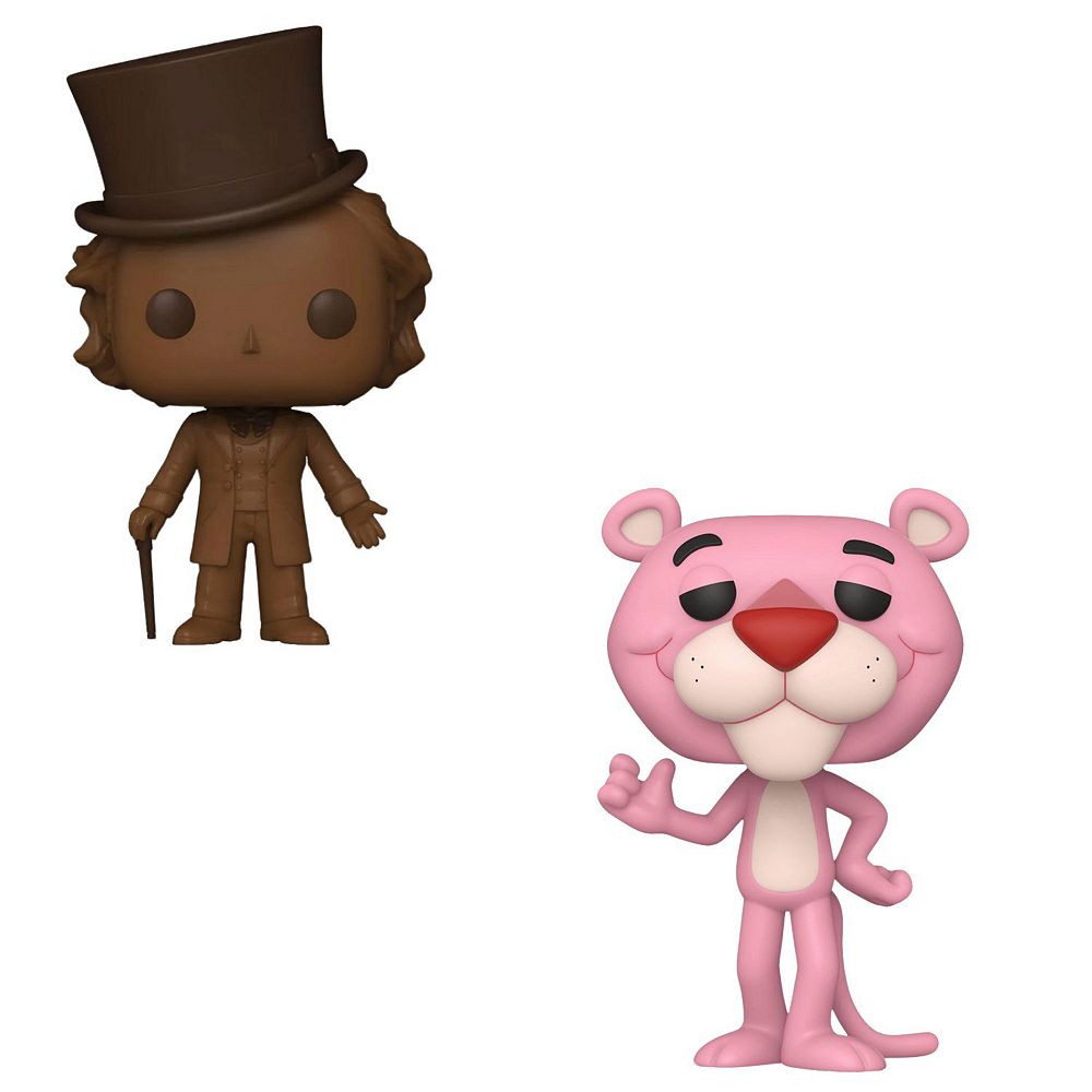 Funko Pop! 2 Pack Wonka #1669 & Pink Panther Smiling #1551