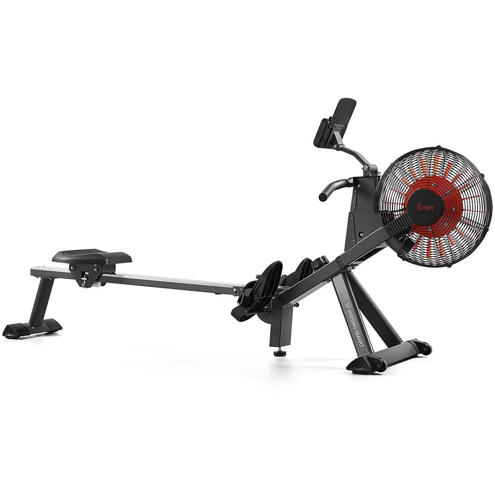 Sunny Health & Fitness Premium Smart Magnetic Air Rower