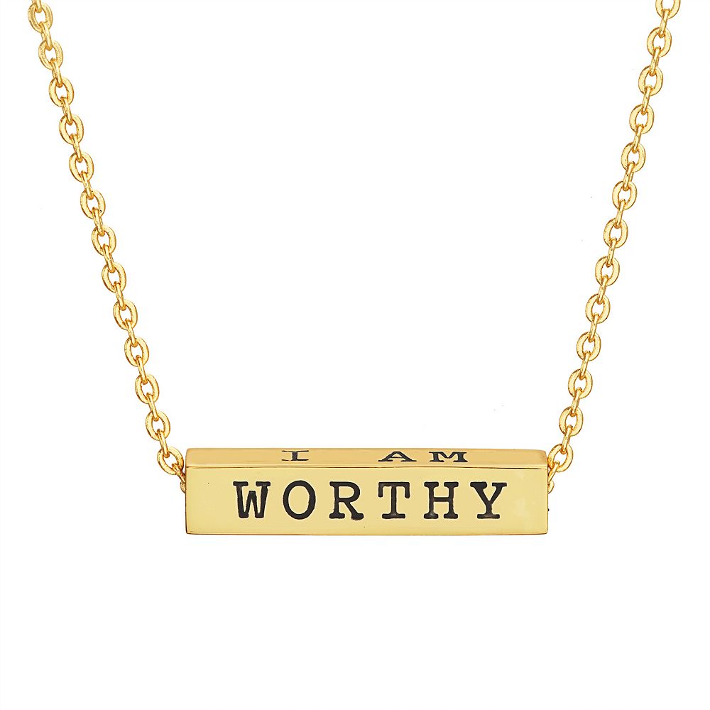 Paige Harper I AM WORTHY & CAPABLE ENOUGH Necklace