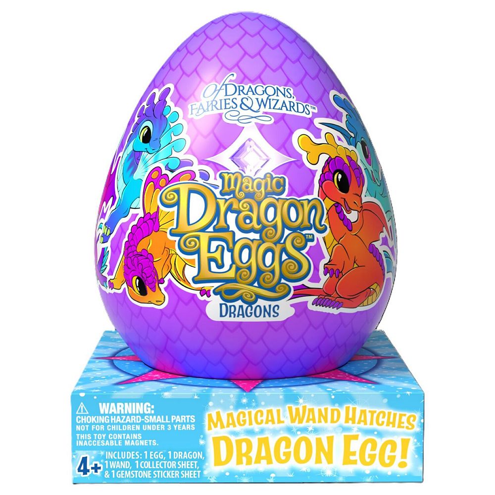 Of Dragons, Fairies & Wizards Magic Dragon Eggs 4.5-Inch Surprise Toys ...