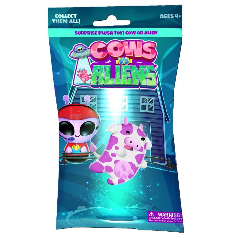Cows vs Aliens 3-pk. Surprise Plush Toys