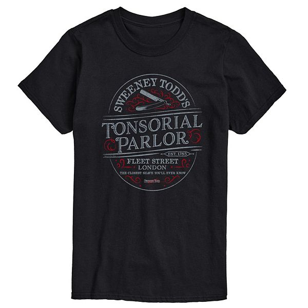 Men's Sweeney Todd Tonsorial Parlor Fleet Street London Graphic Tee