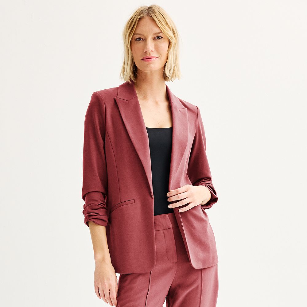 Women's Nine West Knit Closureless Blazer