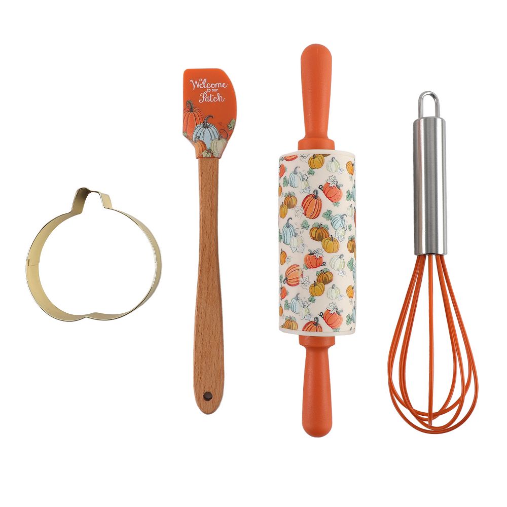 Mini Fall 4-pc. Baking Tool Set Harvest Kitchen Essentials