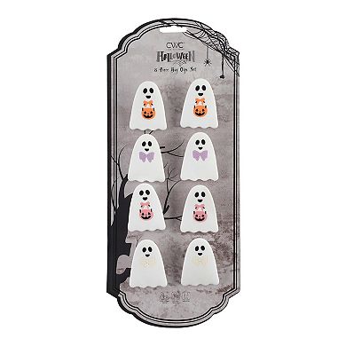 Set of 8 Spooky-Cute Ghost Clips