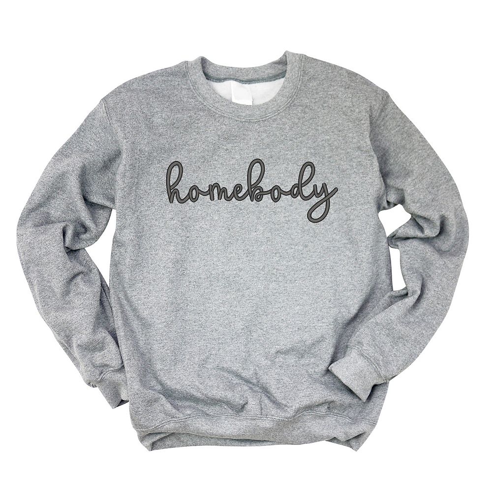Embroidered Homebody Cursive L Dust