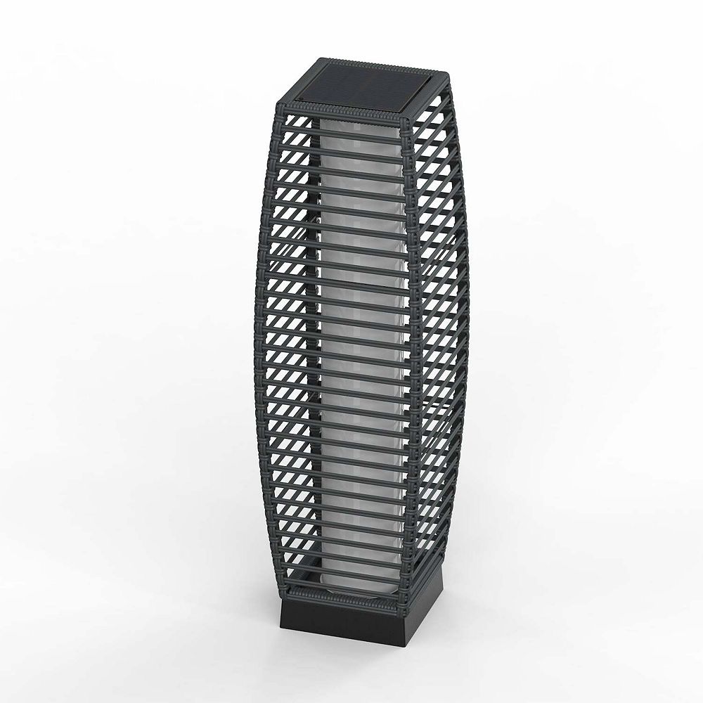 Mondawe Outdoor Tengbian Solar Floor Light,Drum-Woven Design,All year ...