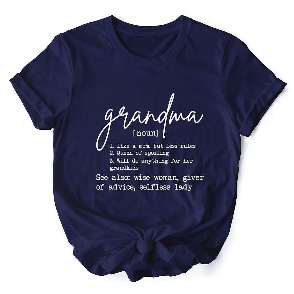 Grandma Definition T-Shirt, Funny Tee for Grandmothers