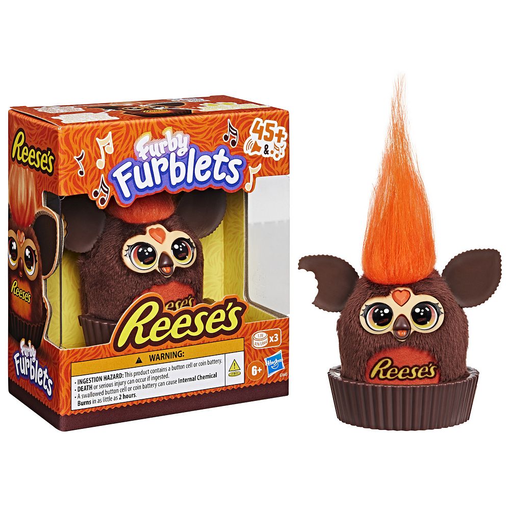 Furby Furblets Reese's Peanut Butter Cup Interactive Toy by Hasbro