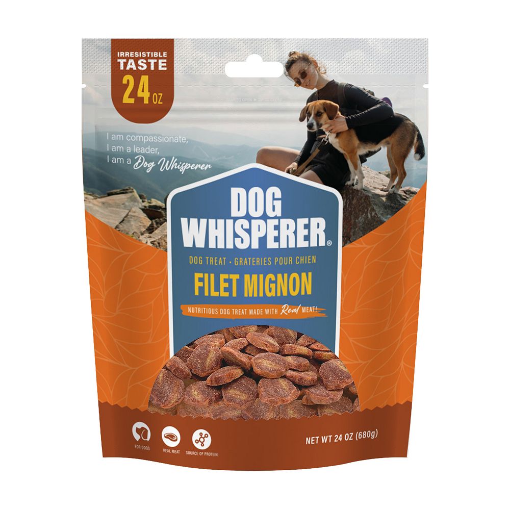Dog Whisperer 24-oz. Filet Mignon Dog Treats