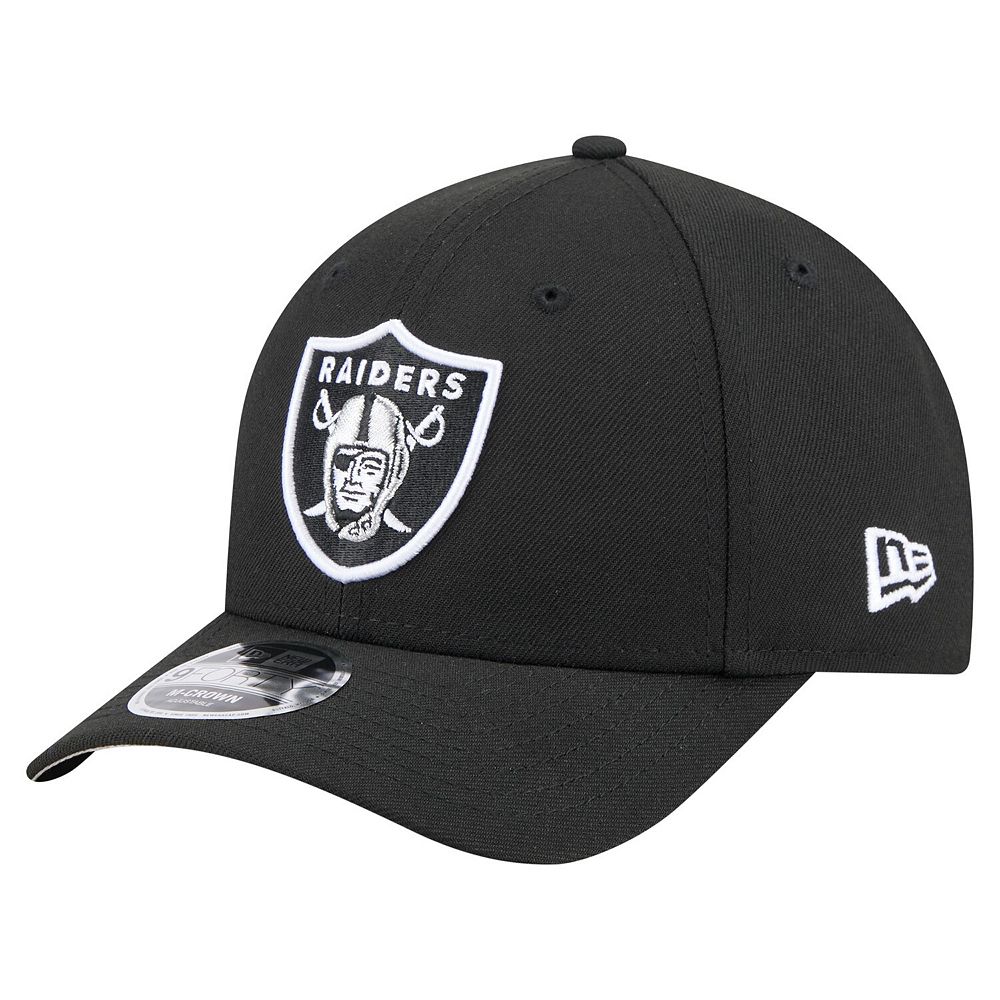 Men's New Era Black Las Vegas Raiders Team Collection 9FORTY M-Crown ...