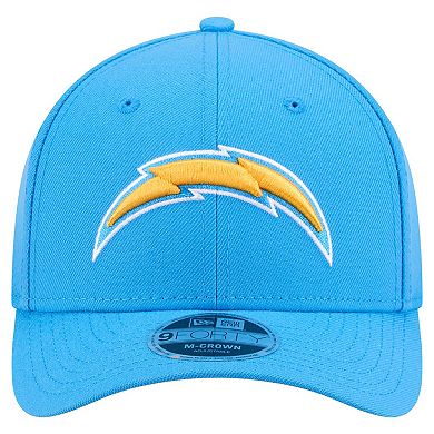 Men's New Era Powder Blue Los Angeles Chargers Team Collection 9FORTY M ...