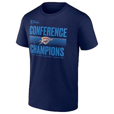 Men's Fanatics Navy Oklahoma City Thunder 2025 Western Conference ...