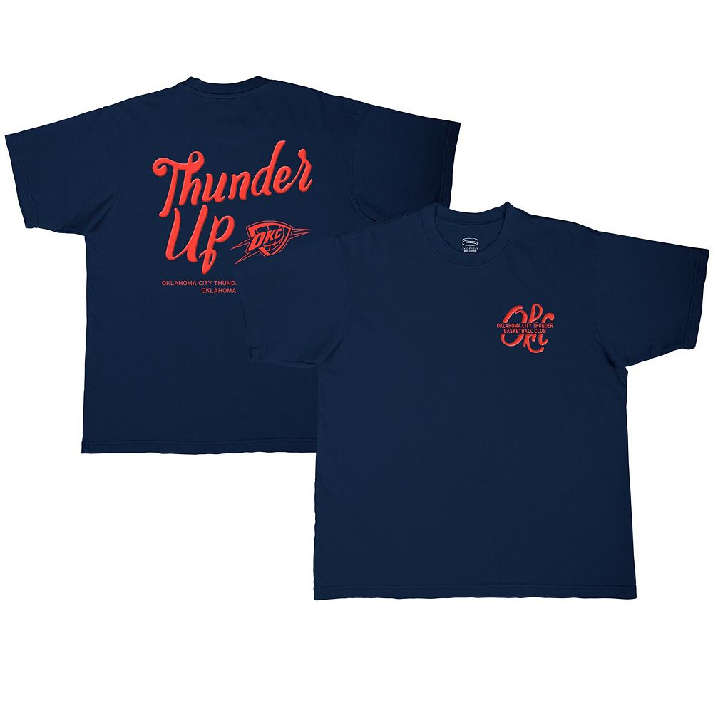 Unisex Stadium Essentials Navy Oklahoma City Thunder Thunder Up Urban T ...