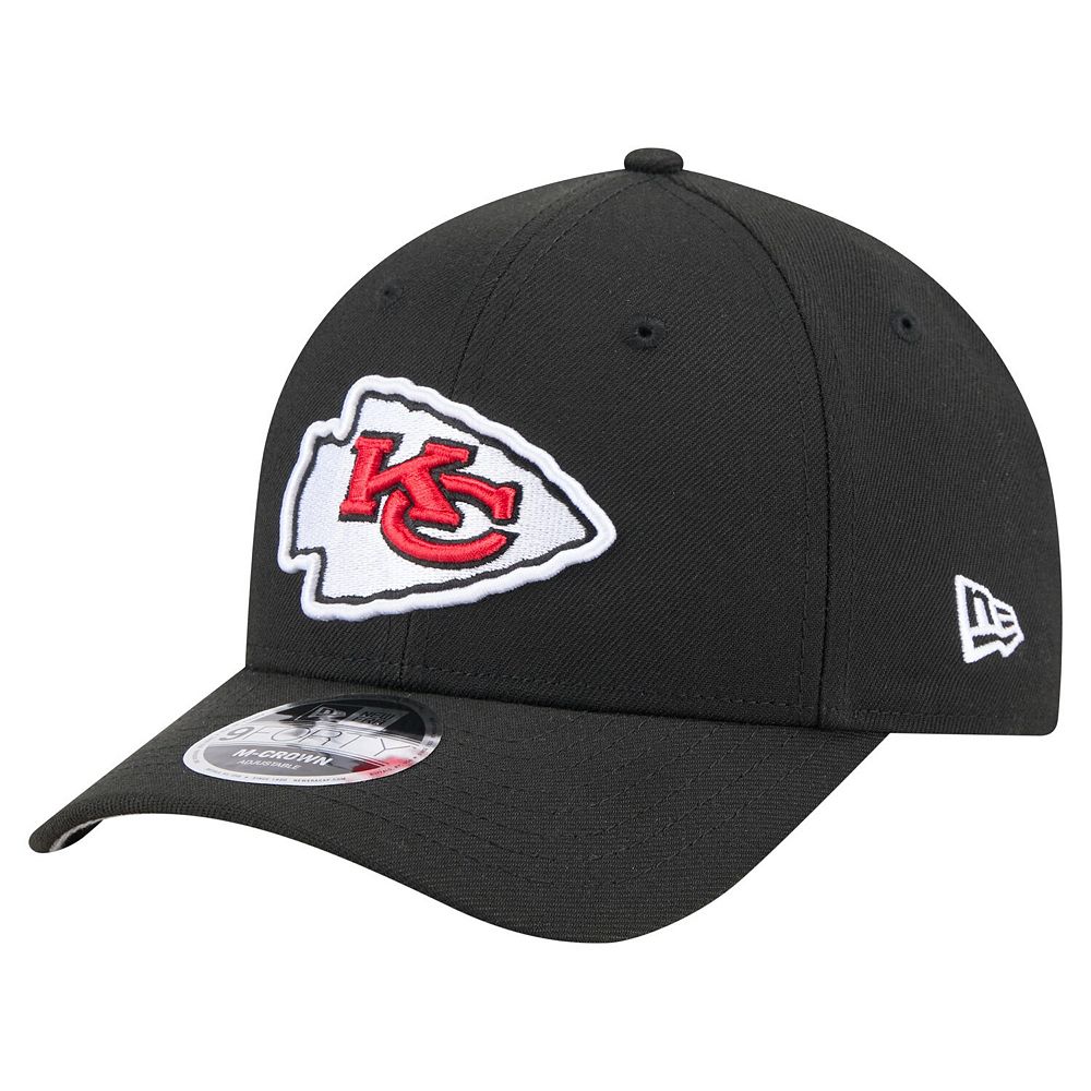 Men's New Era Black Kansas City Chiefs Team Collection 9FORTY M-Crown ...