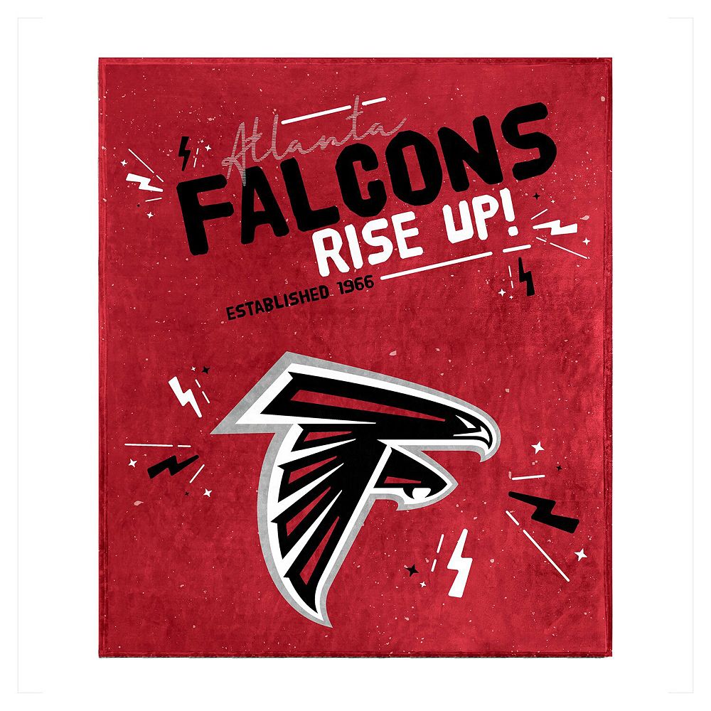 "Atlanta Falcons 60"" x 70"" Plush Throw Blanket"