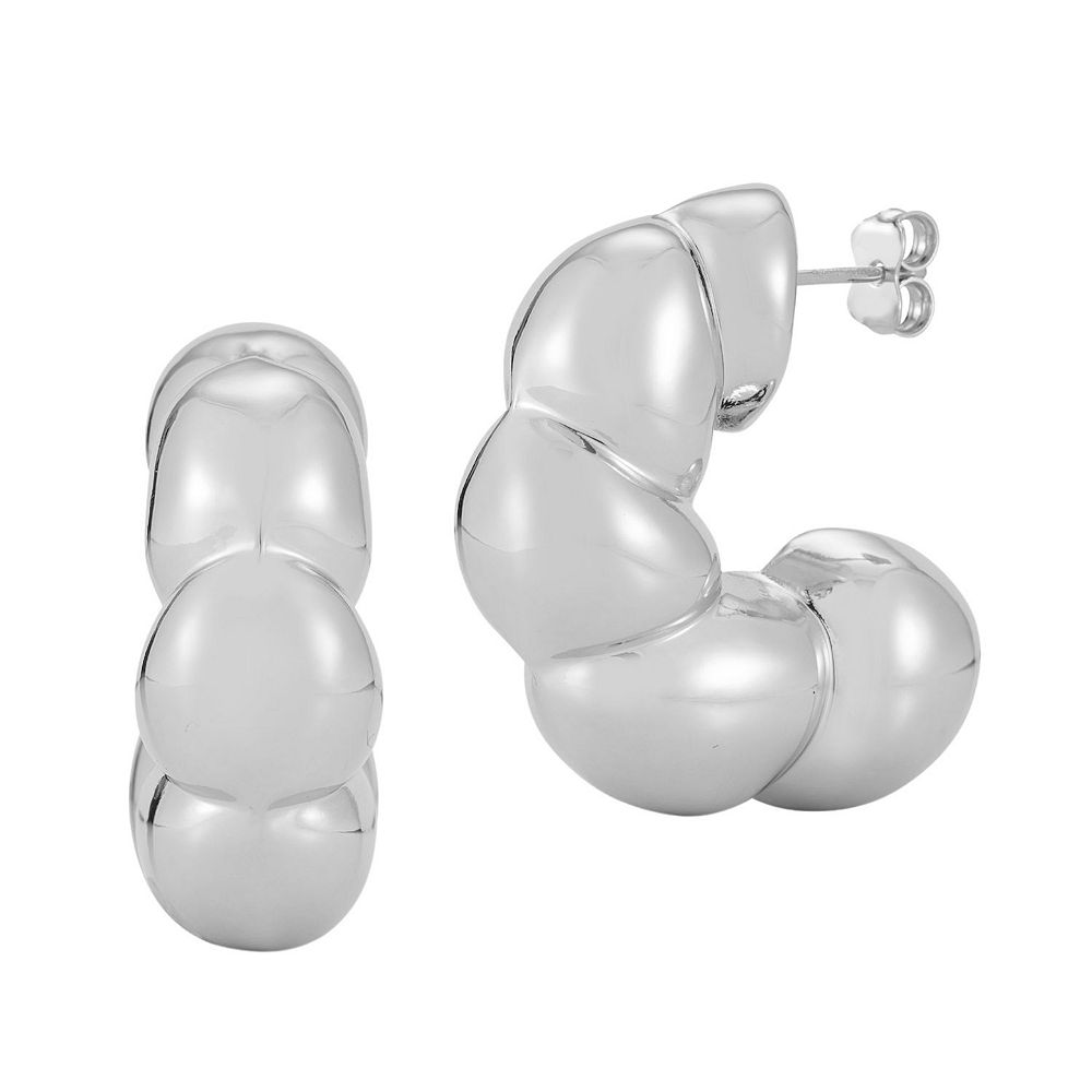 WINX Bold Statement Round Hoop Earrings