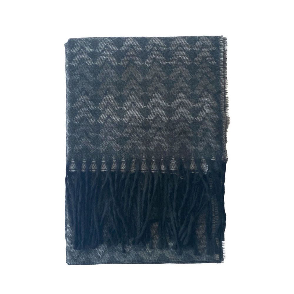 Italian Inspired Scarf for Men, Double-Sided Classic Herringbone ...