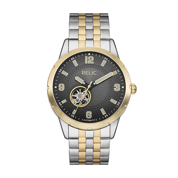 Relic by Fossil Men's Automatic Two-Tone Bracelet Watch - ZRT0010