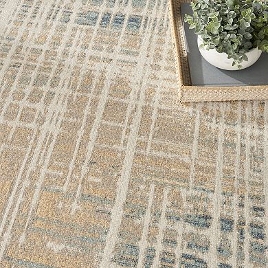 Nourison Abstract Washable Indoor Area Rug