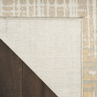 Nourison Abstract Washable Indoor Area Rug