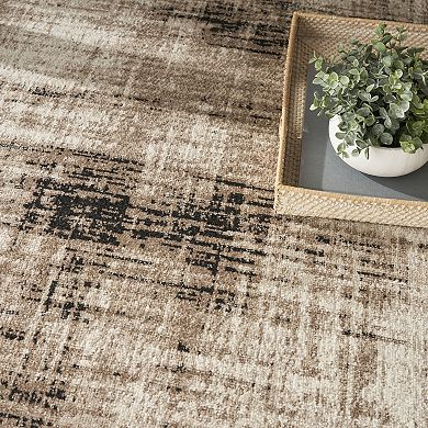 Nourison Washable Distressed Indoor Area Rug