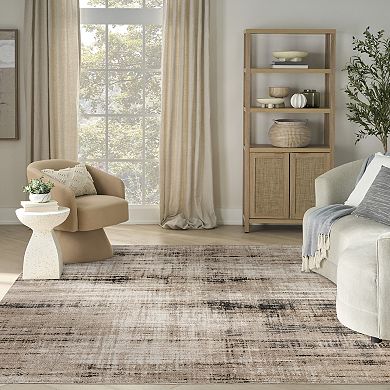Nourison Washable Distressed Indoor Area Rug
