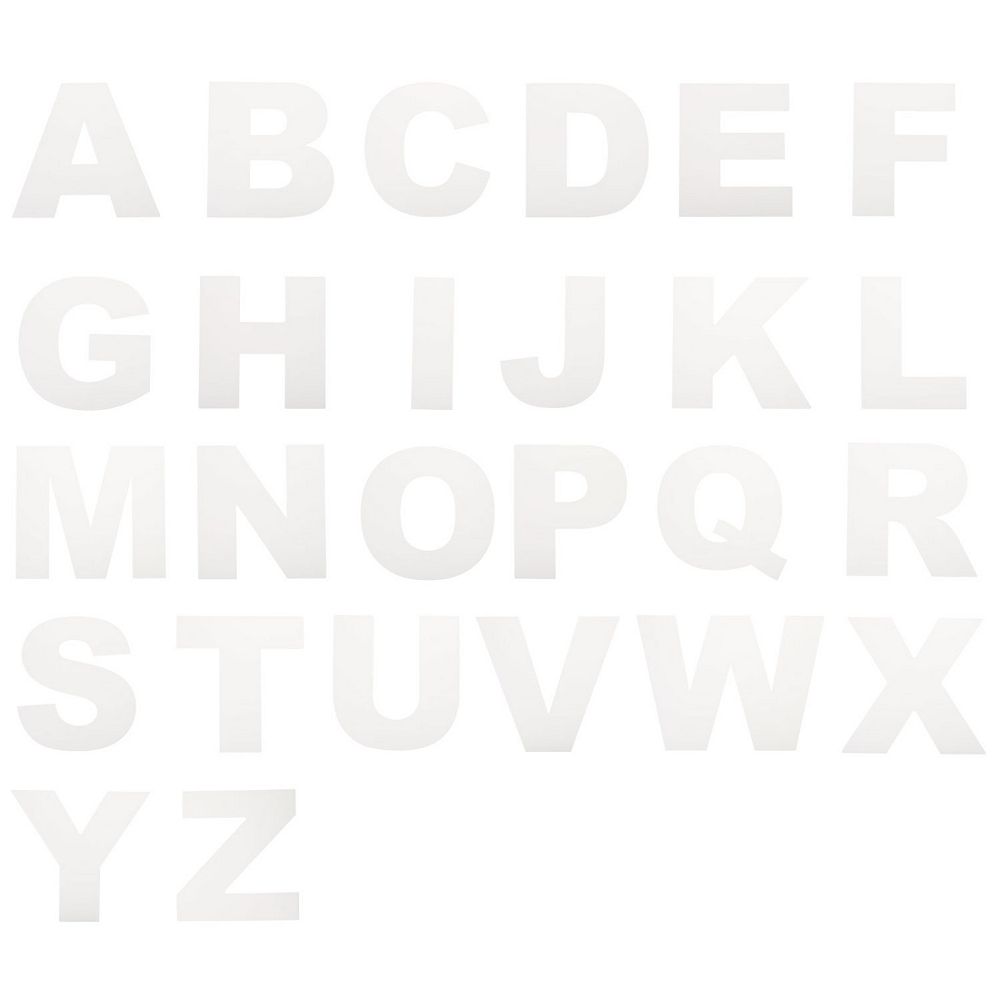 26pcs Alphabet Cake Stencils A-Z Letters Stencils 4 Inch Alphabet Cake ...