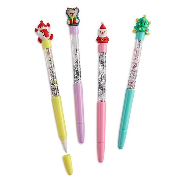 Simple Pleasures 4-pc. Holiday Novelty Pen Set