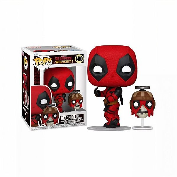Funko Pop! Deadpool & Wolverine: Deadpool with Headpool #1400