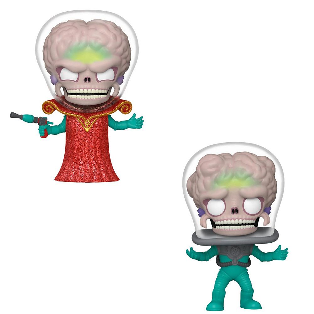 Funko Pop! 2 Pack Mars Attacks - Martian Ambassador #1874 & Martian ...