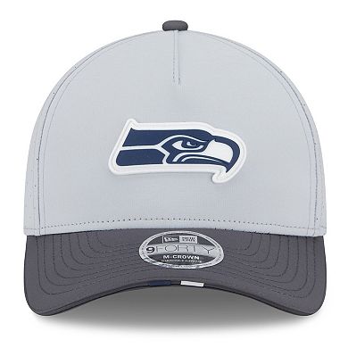 Men's New Era Gray/Graphite Seattle Seahawks 2025 NFL Training Camp A ...