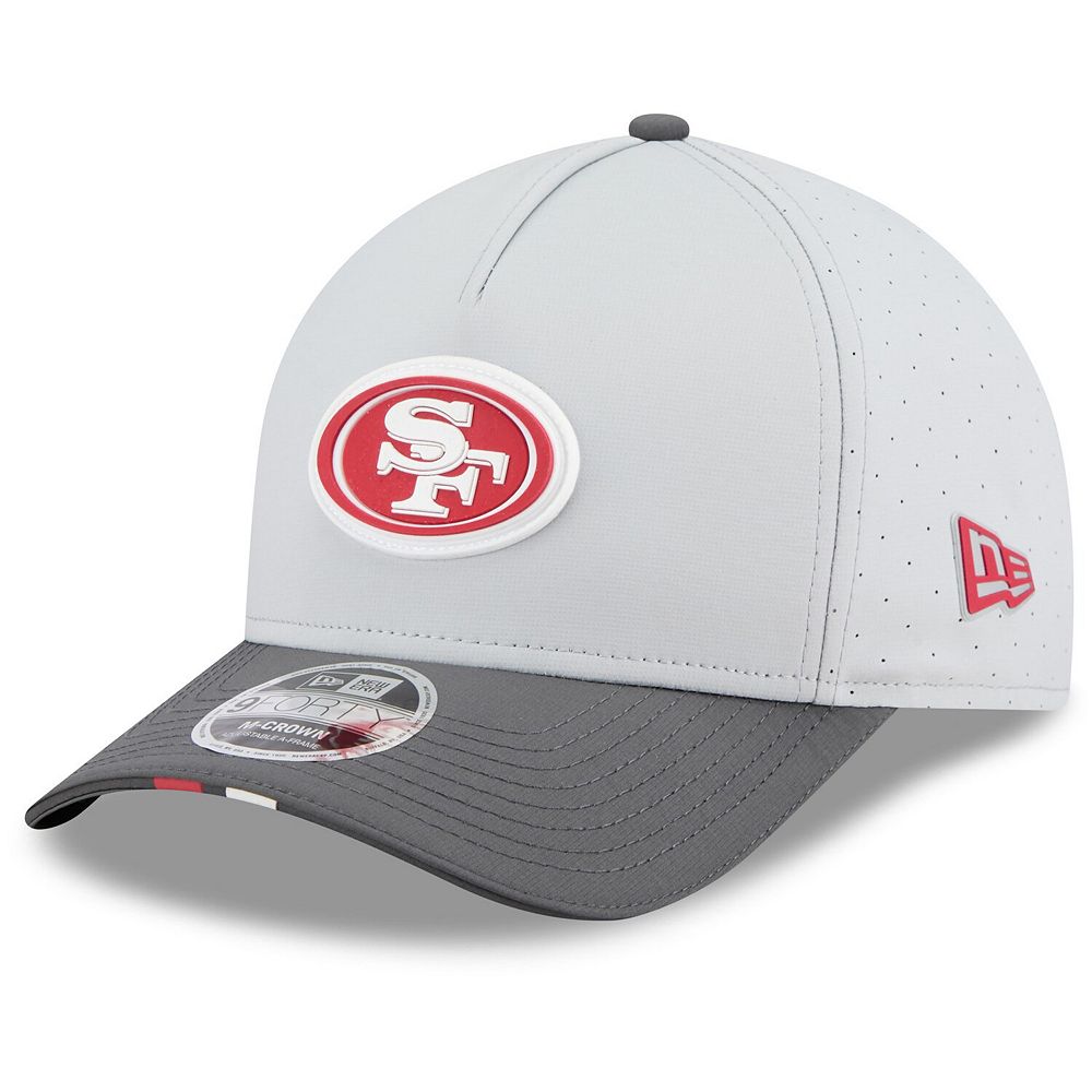 Men's New Era Gray/Graphite San Francisco 49ers 2025 NFL Training Camp ...