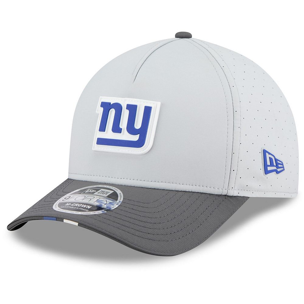 Men's New Era Gray/Graphite New York Giants 2025 NFL Training Camp A ...