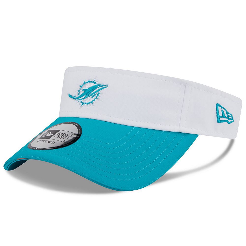 Men's New Era White/Aqua Miami Dolphins 2025 NFL Training Camp ...