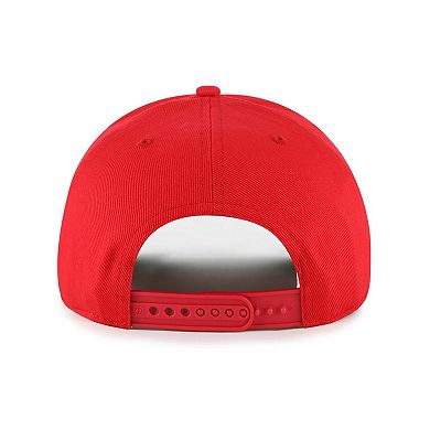 Men's '47 Scarlet Ohio State Buckeyes Pomona Rope Hitch Adjustable Hat