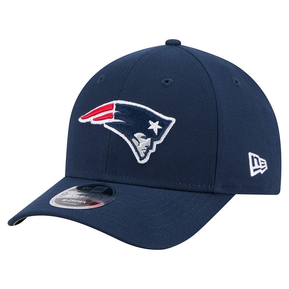 Men's New Era Navy New England Patriots Team Collection 9FORTY M-Crown ...